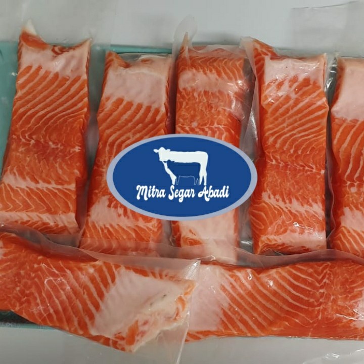 Jual Salmon Fillet Premium @1Kg - PREMIUM SALMON | Shopee Indonesia