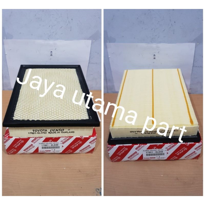 Jual AIR FILTER FILTER UDARA TOYOTA HILUX REVO INOVA REBOND ORIGINAL ...