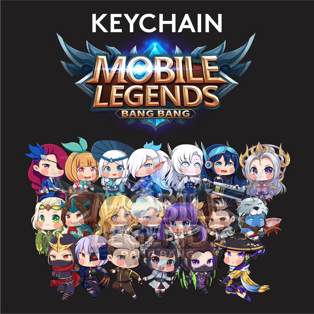 Jual Gantungan Kunci Mobile Legend Keychain ML | Shopee Indonesia