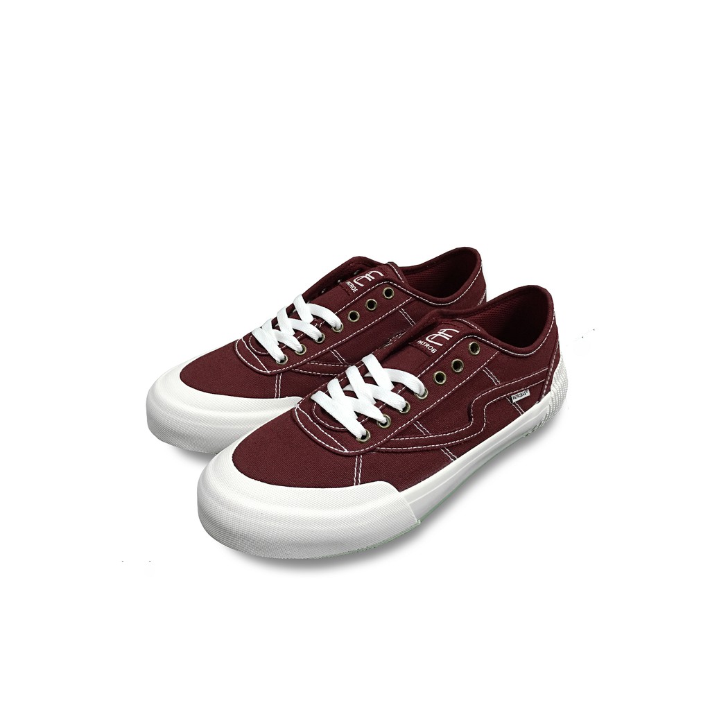 Jual Patrobas Equip Maroon Sneakers | Shopee Indonesia