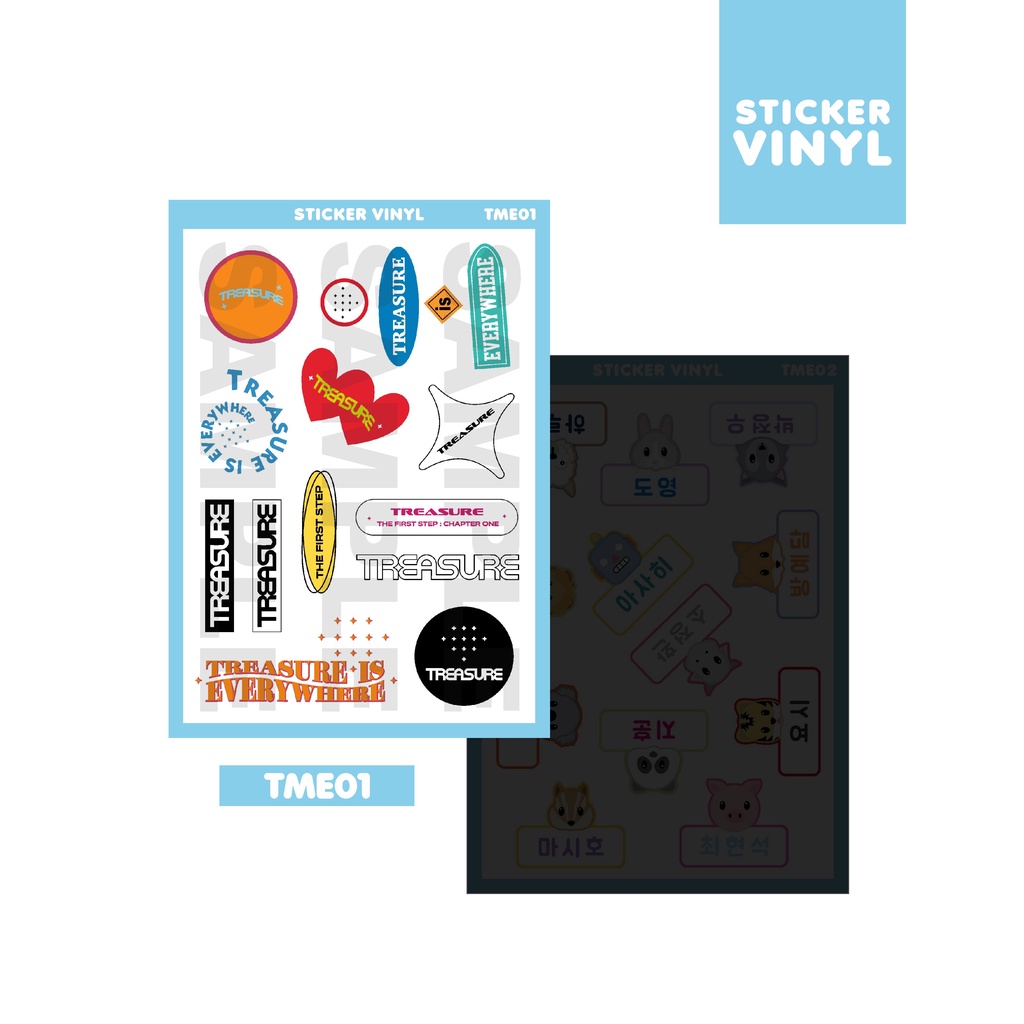 Jual Sticker / Stiker Kpop Treasure - Basic | Shopee Indonesia