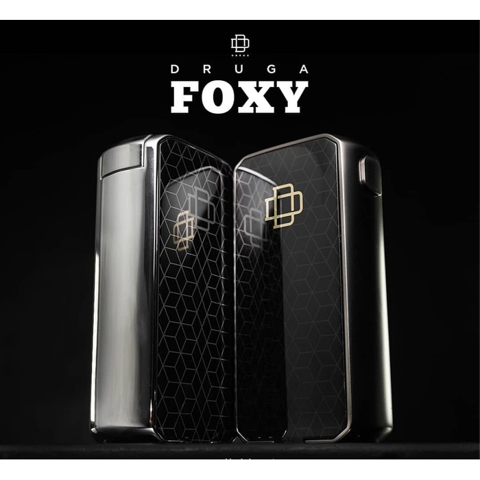 Jual DRUGA FOXY MOD 150W OLED DISPLAY AUTHENTIC BY AUGVAPE VAPORIZER ...