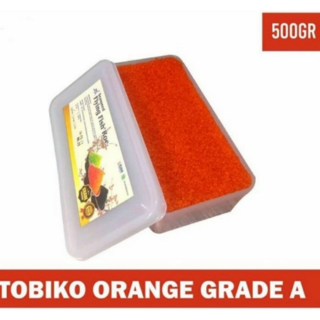 Jual Tobiko Orange Grade Premium 500gr | Shopee Indonesia