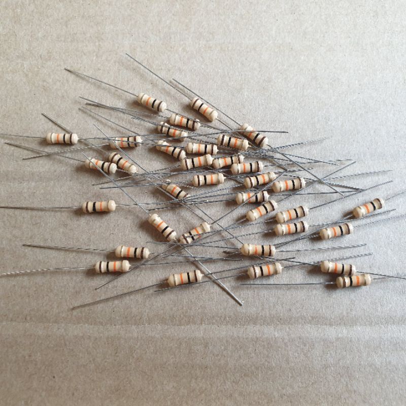 Jual Resistor 10K ohm 1/2 Watt // R10K 0.5W // RESISTOR 100 KILO OHM 0 ...