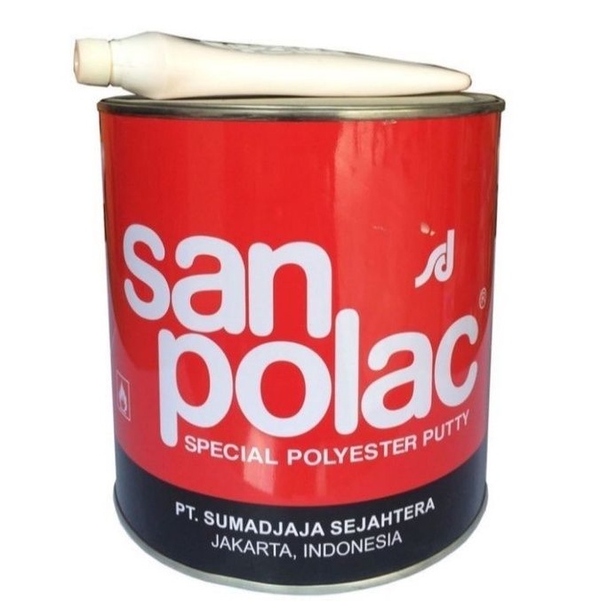Jual Dempul Sanpolac 4 kg Galon Sanpolac Galon 4kg Dempul Mobil Besi ...