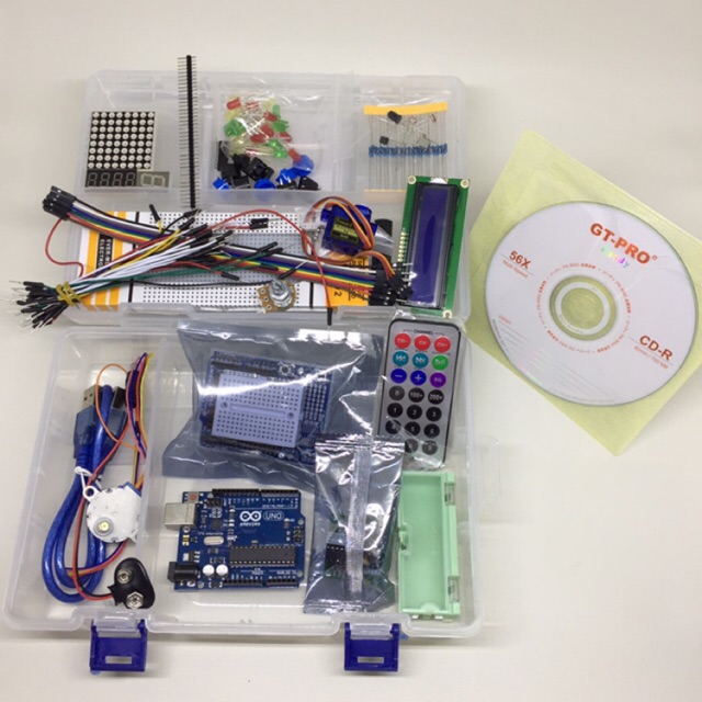 Jual Arduino Uno R3 Starter Kit Dengan CD Tutorial Dan Software ...