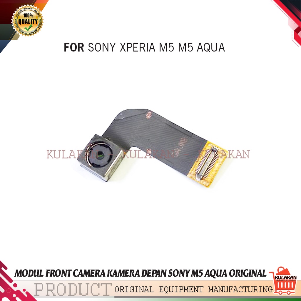 Jual MODUL FRONT CAMERA KAMERA DEPAN SONY XPERIA M5 M5 AQUA ORIGINAL ...