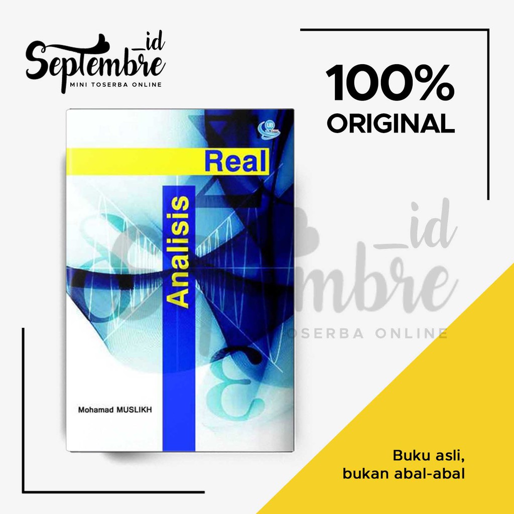 Jual Buku Original Analisis Real | Shopee Indonesia