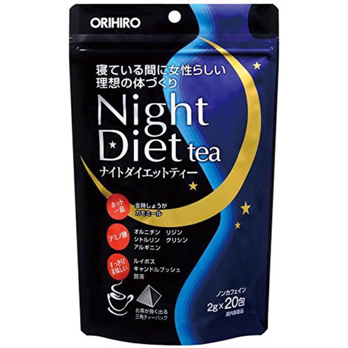 Jual Original Beauty">>> Orihiro Night Diet Tea 20 Days 100% Original ...