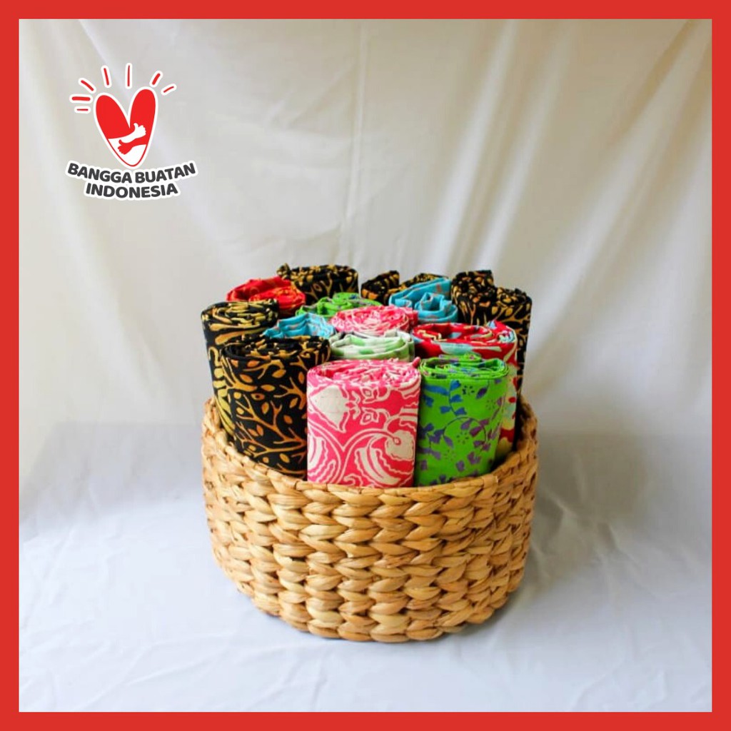 Jual Keranjang Anyaman Eceng / Tempat Jilbab / Storage Multifungsi ...