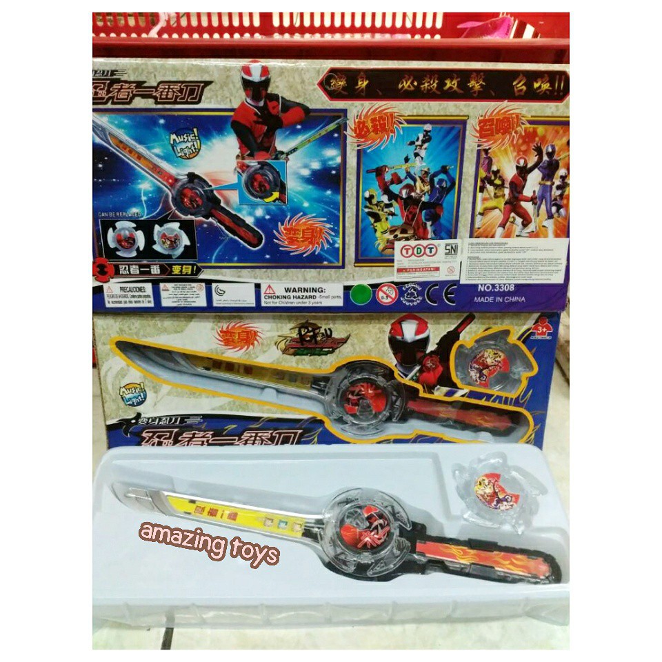 Jual Mainan Pedang Superhero Power Rangers Baterai Anak | Shopee Indonesia