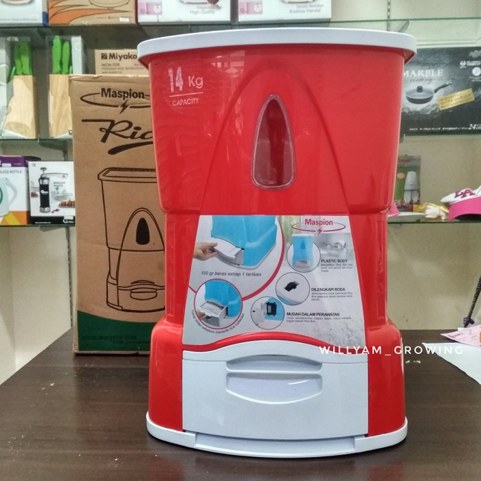 Jual Rice box Maspion 14 Kg Full Box. RD-1400 AP | Shopee Indonesia
