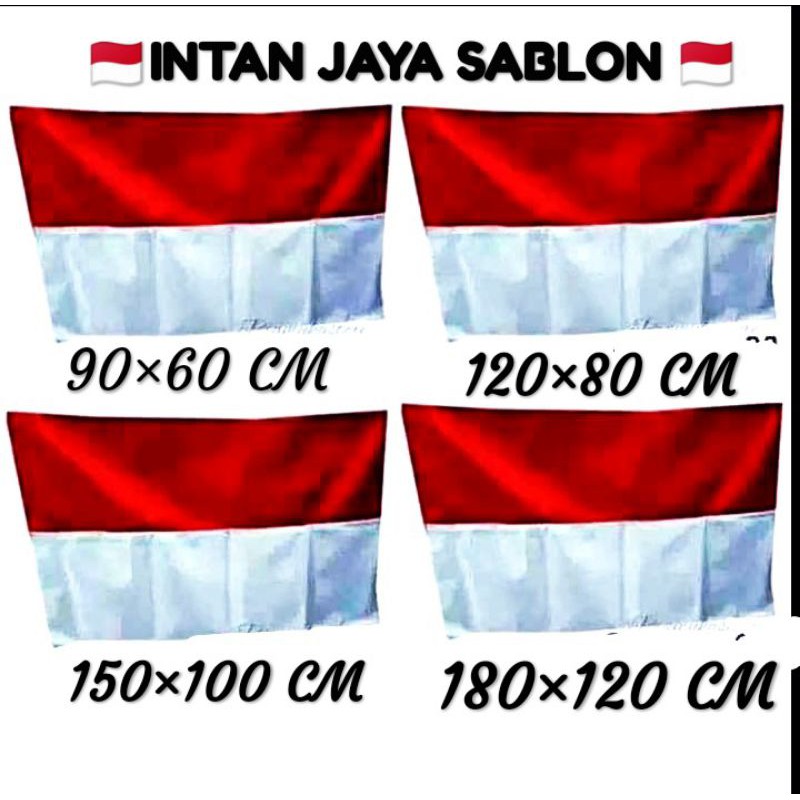 Jual BENDERA MERAH PUTIH BERBAGAI MACAM UKURAN/BENDERA UMBUL2 MERAH ...