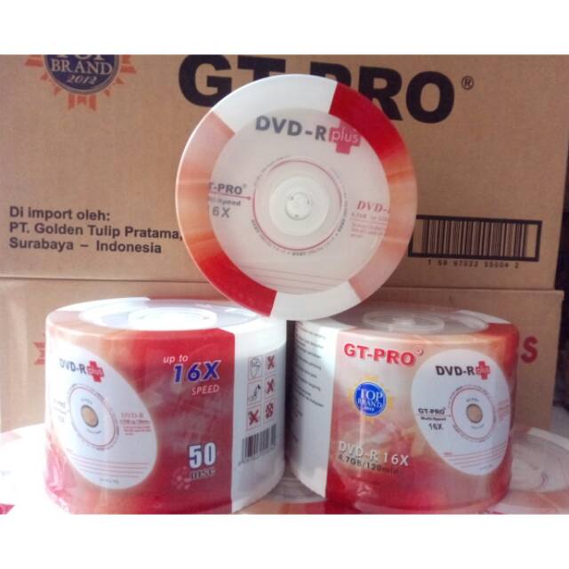 Jual DVD-R GT-PRO PLUS 4,7 GB , DVD Kosong , DVD GTPRO | Shopee Indonesia