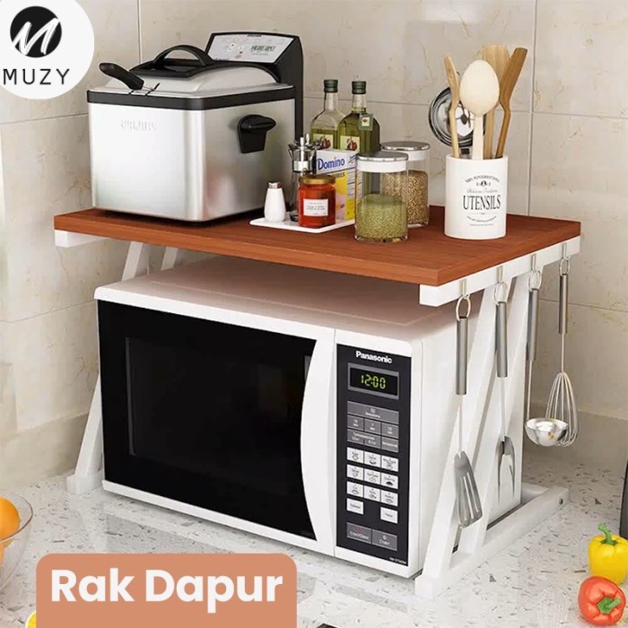 Jual Microwave Muzy Rak Microwave Rak Tempat Penyimpanan Rak Oven ...