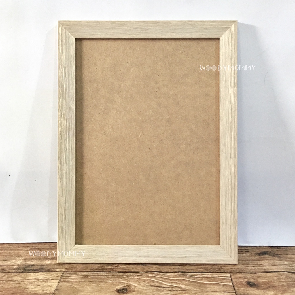 Jual Frame Poster A3+ 32x48 cm A3 plus - Bingkai Kayu Pinus Natural ...