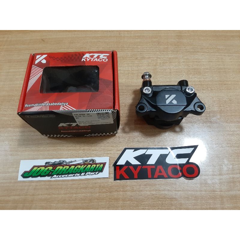 Jual KALIPER KTC KYTACO 2P 2PISTON TYPE SLIM SL-115 WARNA BLACK HITAM ORIGINAL KTC KYTACO ...