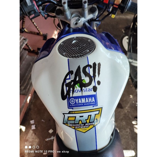 Jual Stiker tangki motor GASS!! | Stiker gas | Stiker gass | Shopee ...