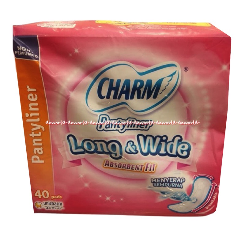 Jual Charm Long And Wide Extra Dry Isi 40Pads Pembalut Wanita Anti ...