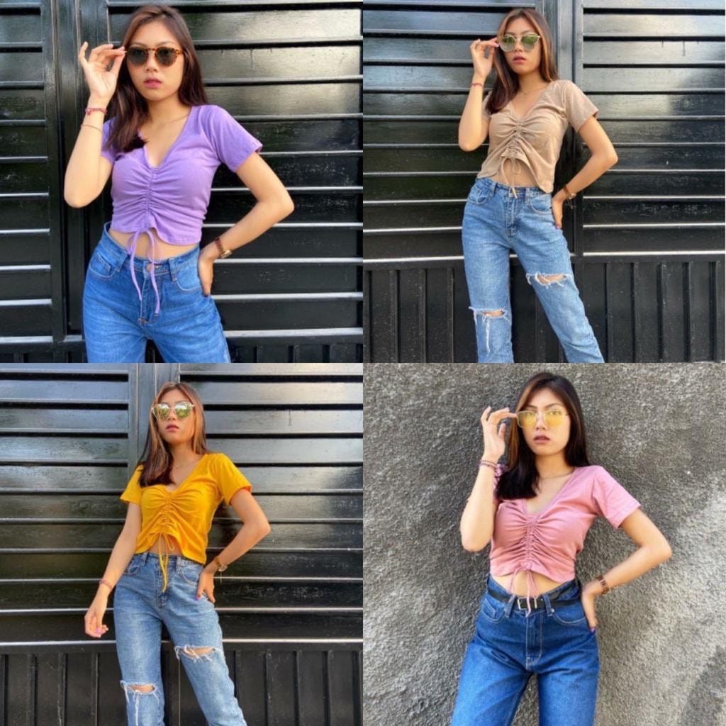 Jual GFS TN MOISHA TOP KERUT | Shopee Indonesia