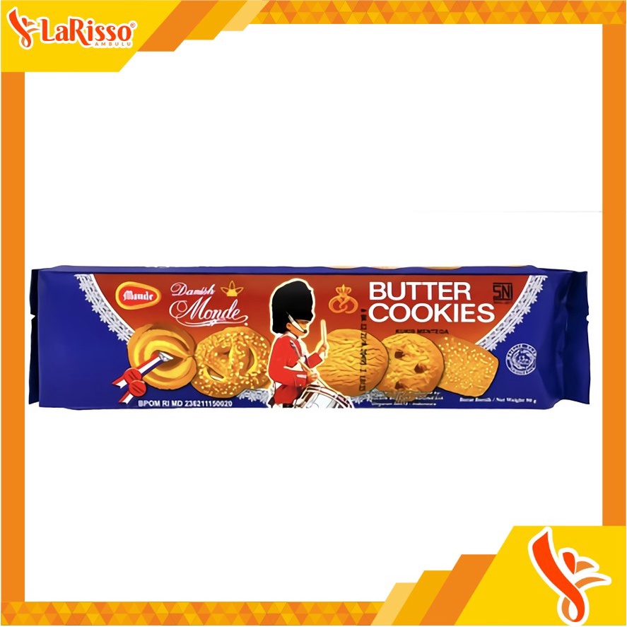 Jual MONDE BISKUIT BUTTER COOKIES MINI 90GR | Shopee Indonesia