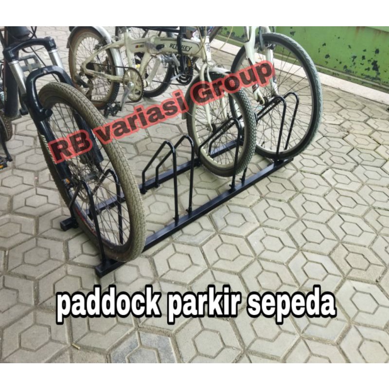 Jual paddock parkir sepeda / tempat parkir sepeda | Shopee Indonesia