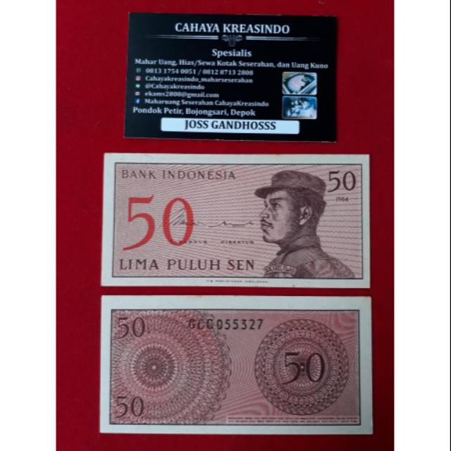 Jual Uang kertas 50 sen | Shopee Indonesia