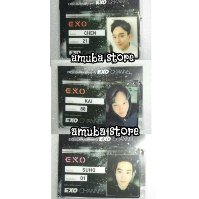 Jual Official exo channel fanmeeting id card / photocard | Shopee Indonesia