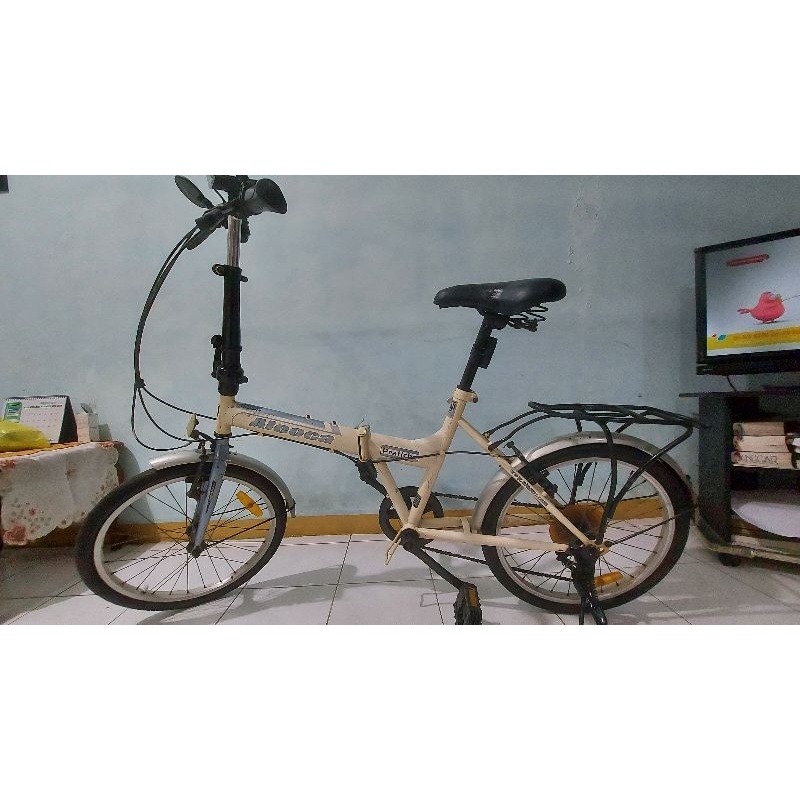 Jual Sepeda Lipat 20 inch Bekas Merek Aleoca | Shopee Indonesia