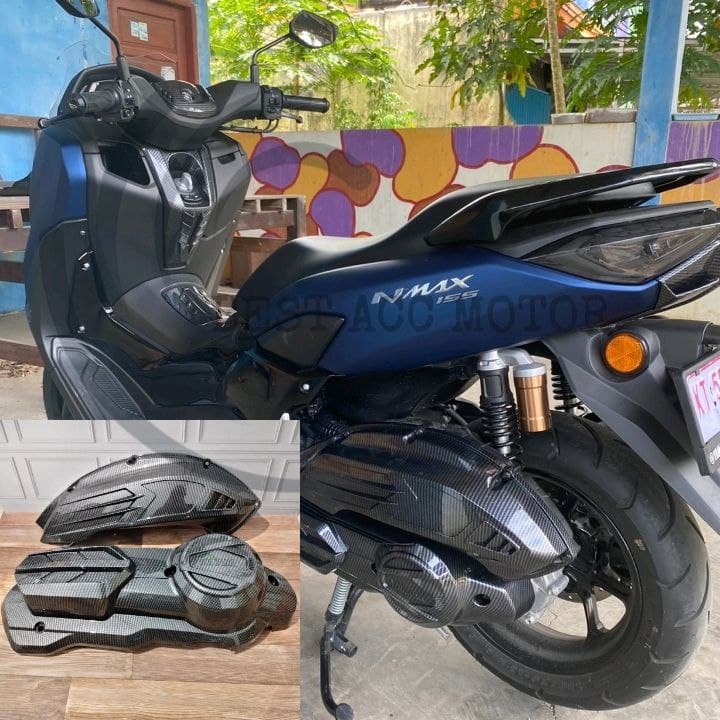 Jual COVER CVT NEW NMAX NEW AEROX COVER TUTUP FILTER HAWA NMAX NEW 2020 ...