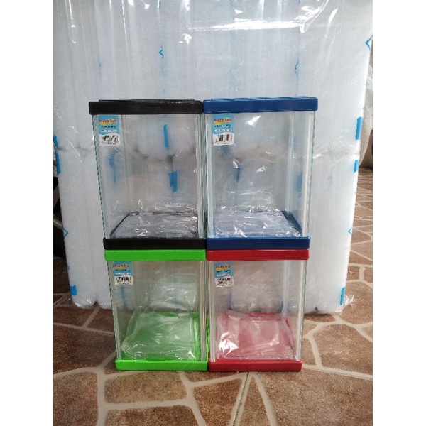 Jual Aquarium Acrylic Beta Nikita Aquarium Soliter Cupang | Shopee ...