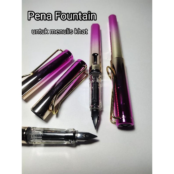 Jual Pena Fountain untuk menulis khat/kaligrafi | Shopee Indonesia