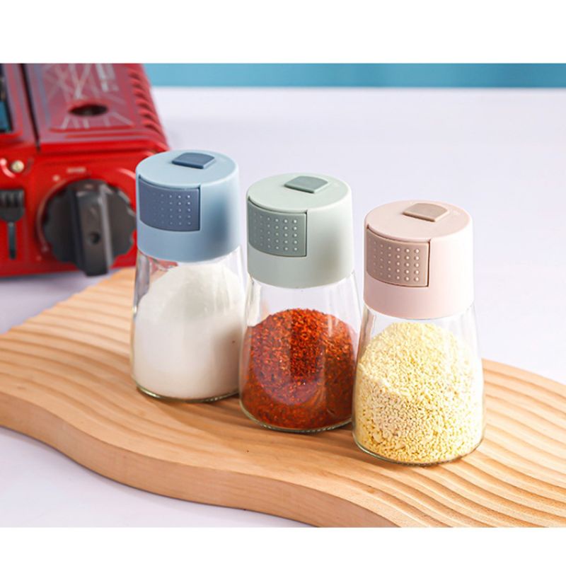 Jual Botol Bumbu Dapur Unik Dispenser Bumbu otomatis Takar Tempat Wadah ...