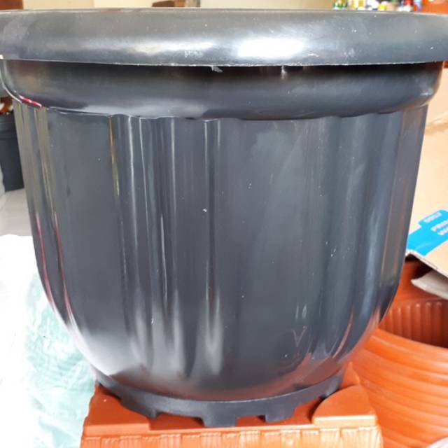 Jual Pot ukuran 60 cm hitam | Shopee Indonesia