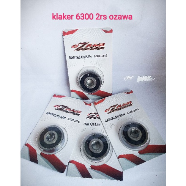 Jual LAHAR BERING BEARING klaker 6300 rs ozawa | Shopee Indonesia