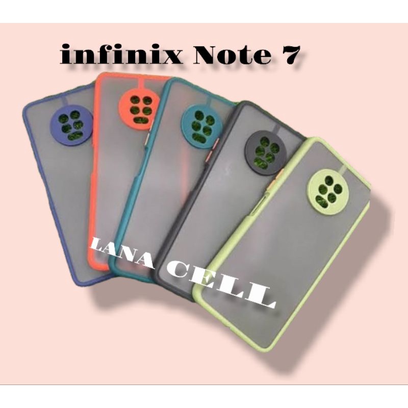 Jual Case Casing Selicon INFINIX NOTE 7 / INFINIX HOT 7 MYCHOISE BUMBER ...