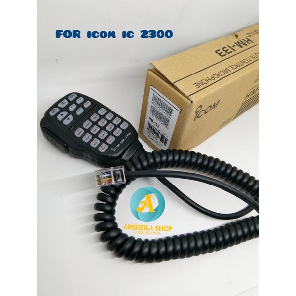 Jual Extra mic microphone radio rig icom ic 2300 2200 hm 133 murah ...