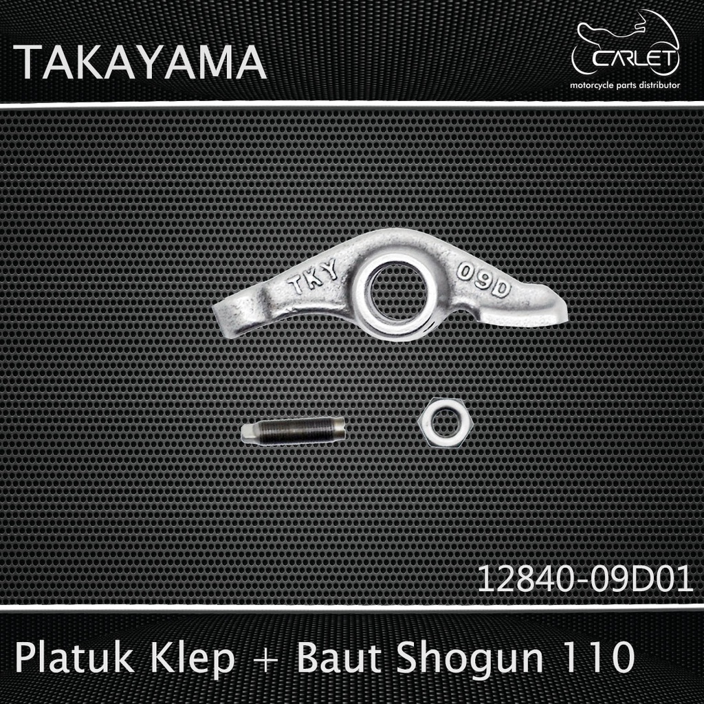 Jual Takayama Pelatuk Klep / Rocker Arm / Templar + Baut Shogun 110 ...