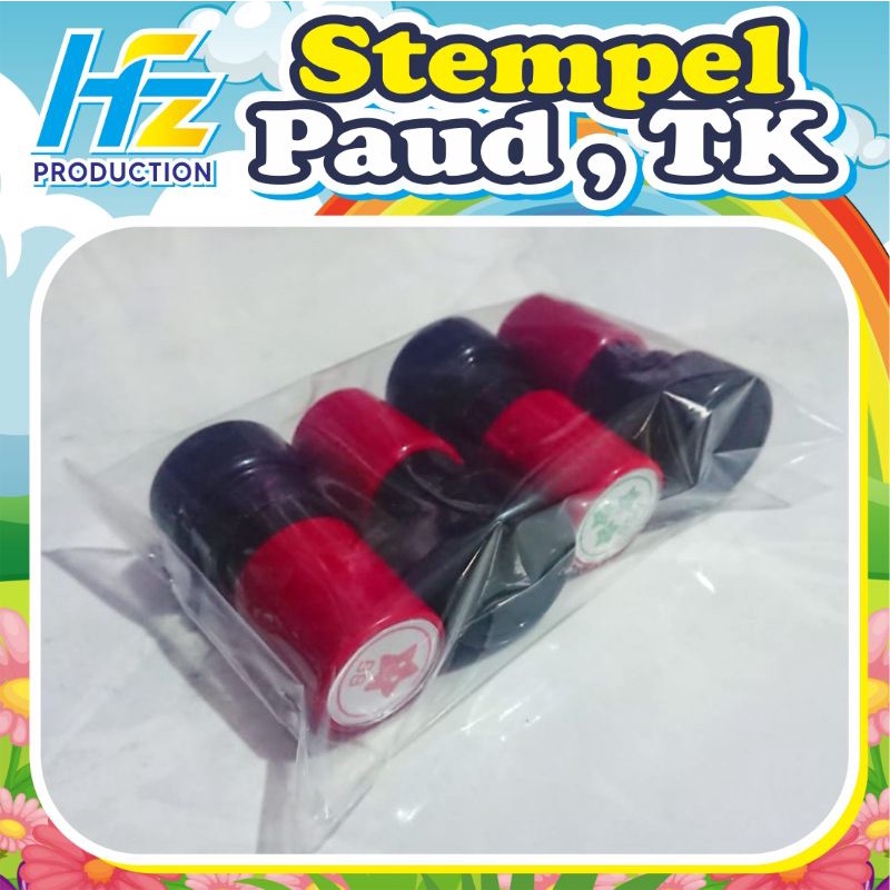 Jual Stempel Flash TK / Paud TERMURAH Nilai, Penilaian, Otomatis, Warna ...