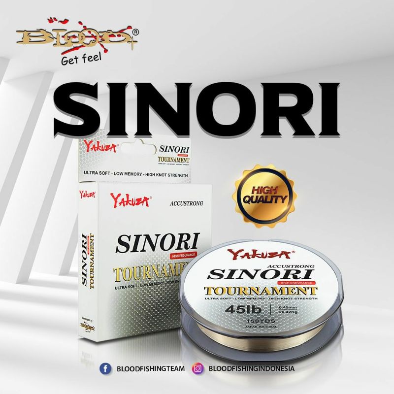 Jual SENAR PANCING X BLOOD YAKUZA SINORI 150M | Shopee Indonesia