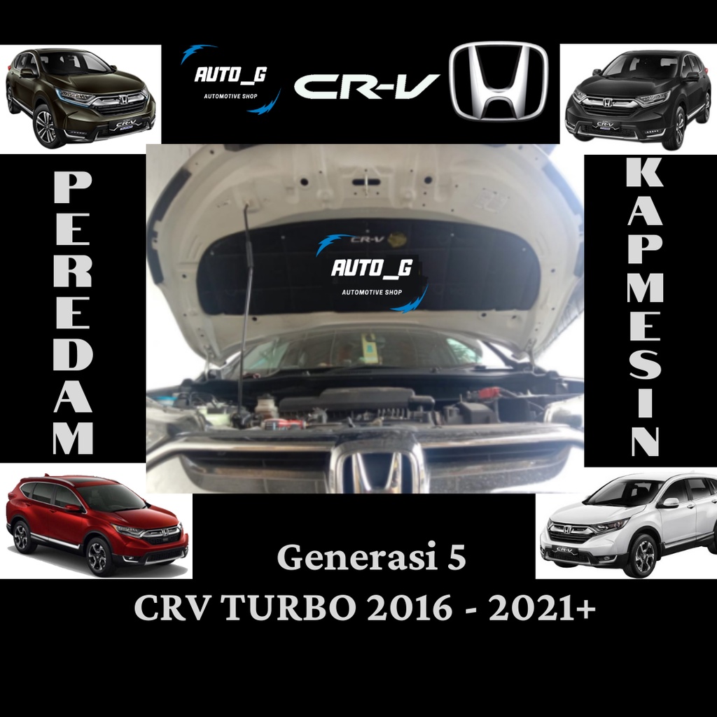 Jual Peredam Kap Mesin Honda CRV Gen 5 Turbo thn 2017-2022+ vtech BONUS ...