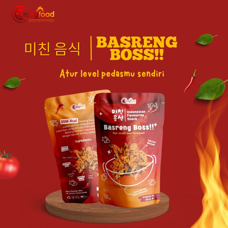 Jual CRAZY FOOD - BASRENG BOSS, SEBLAK CRUSH, MAKARONDO, USUS CRISPY ...