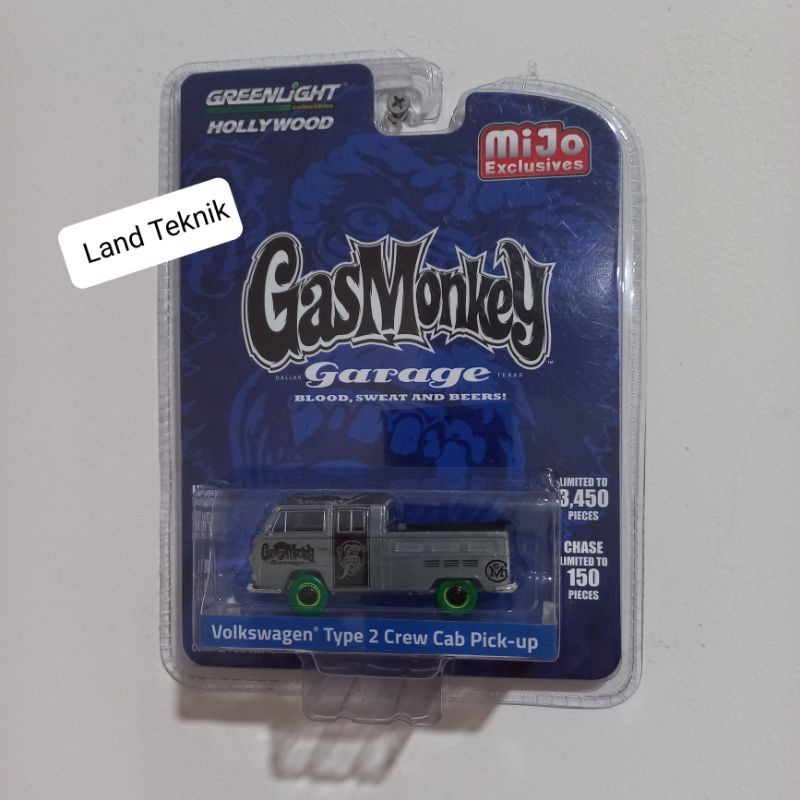 Jual greenlight diecast hollywood vw gas monkey garage CHASE LIMITED ...