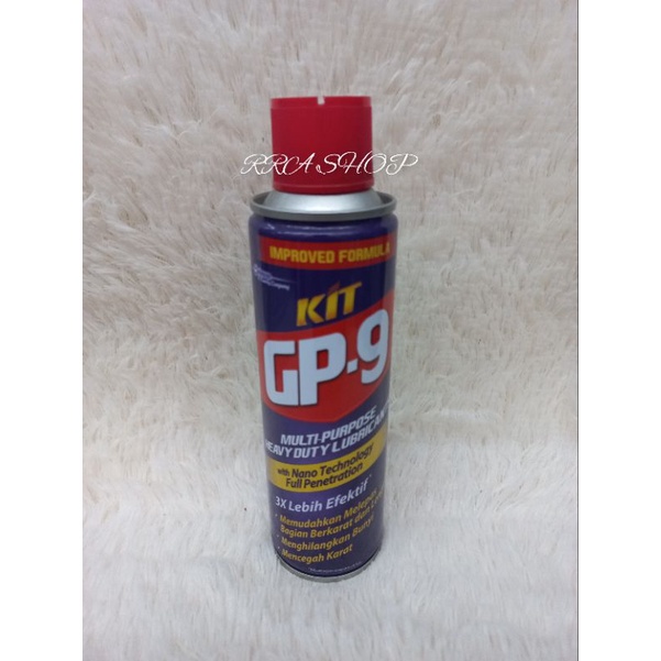 Jual Kit GP-9 Multi purpose heavy duty lubricants 225ml | Shopee Indonesia
