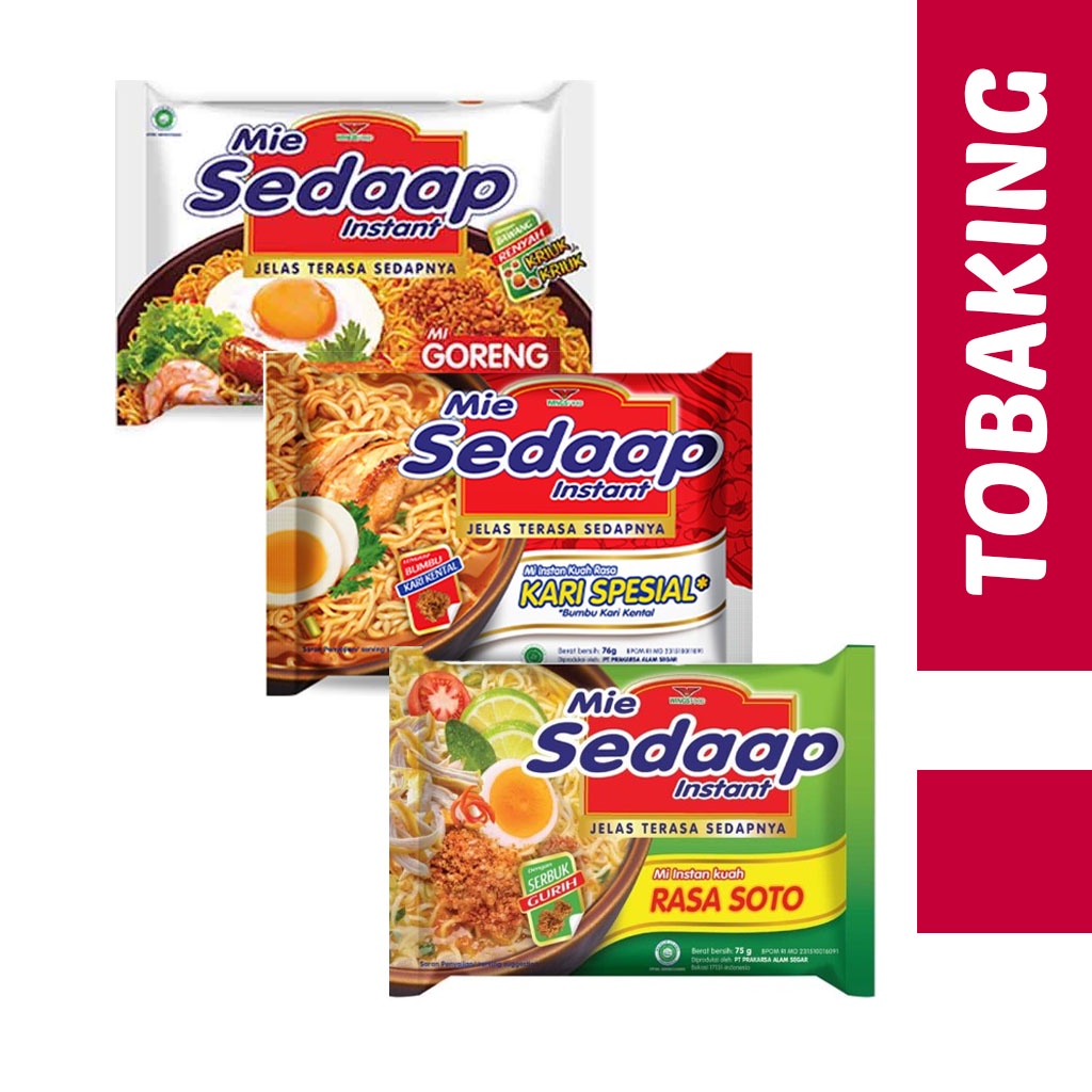 Jual Mie SEDAP Goreng Soto Kari Mie Sedaap Instan | Shopee Indonesia