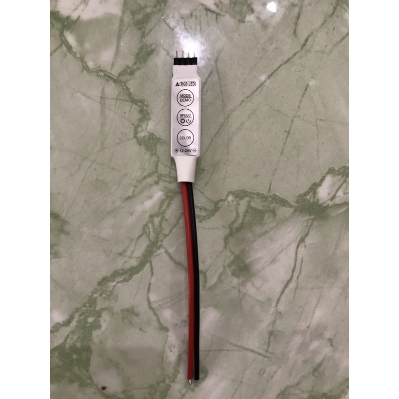 Jual LED Mini Control Mini Dimmer LED RGB 12V-24V | Shopee Indonesia