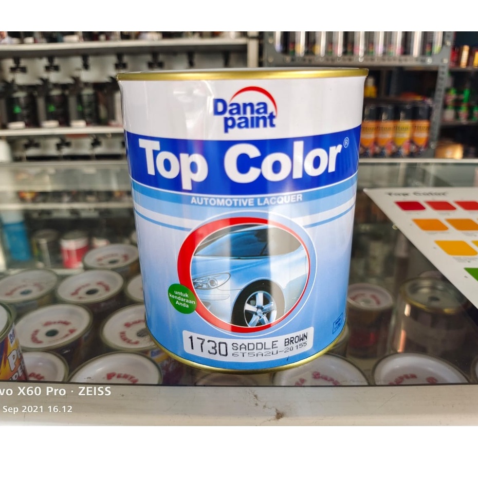 Jual TOP COLOR DANA PAINT saddle brown 1730 1kg | Shopee Indonesia