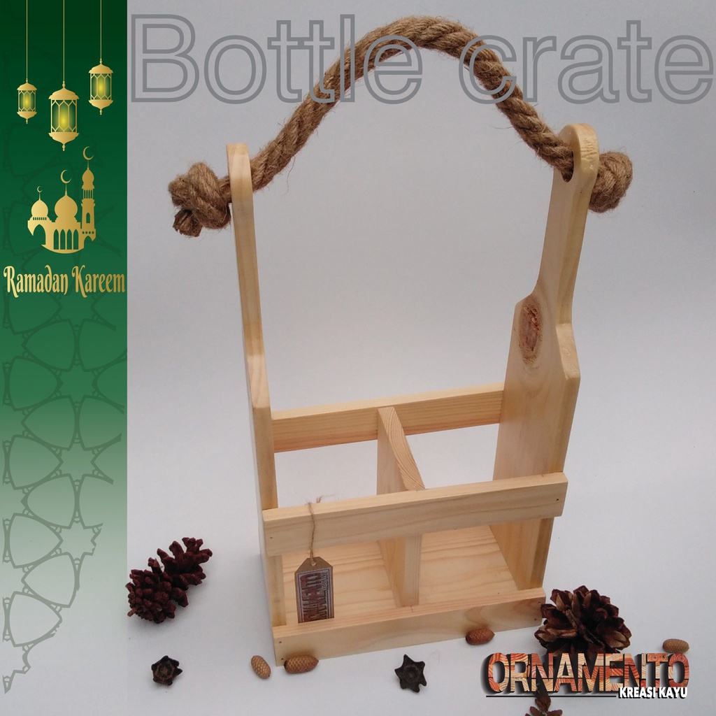 Jual Tempat penyimpanan botol / bottle crate | Shopee Indonesia