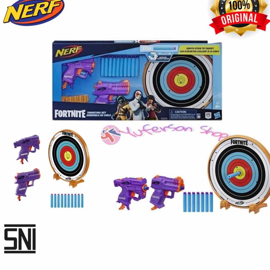 Jual NERF Fortnite Targeting Set | Shopee Indonesia