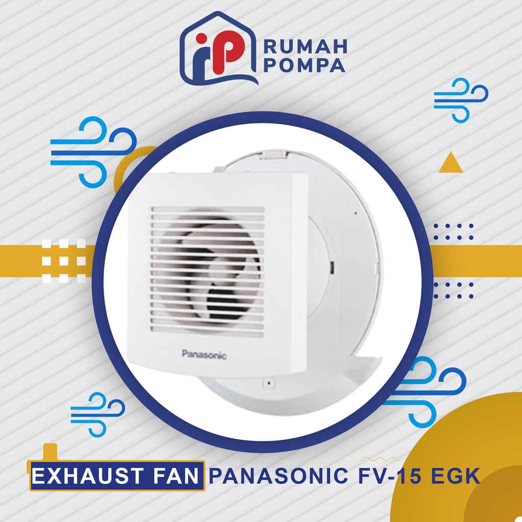Jual PANASONIC FV-15 EGK WALL EXHAUST FAN | Shopee Indonesia